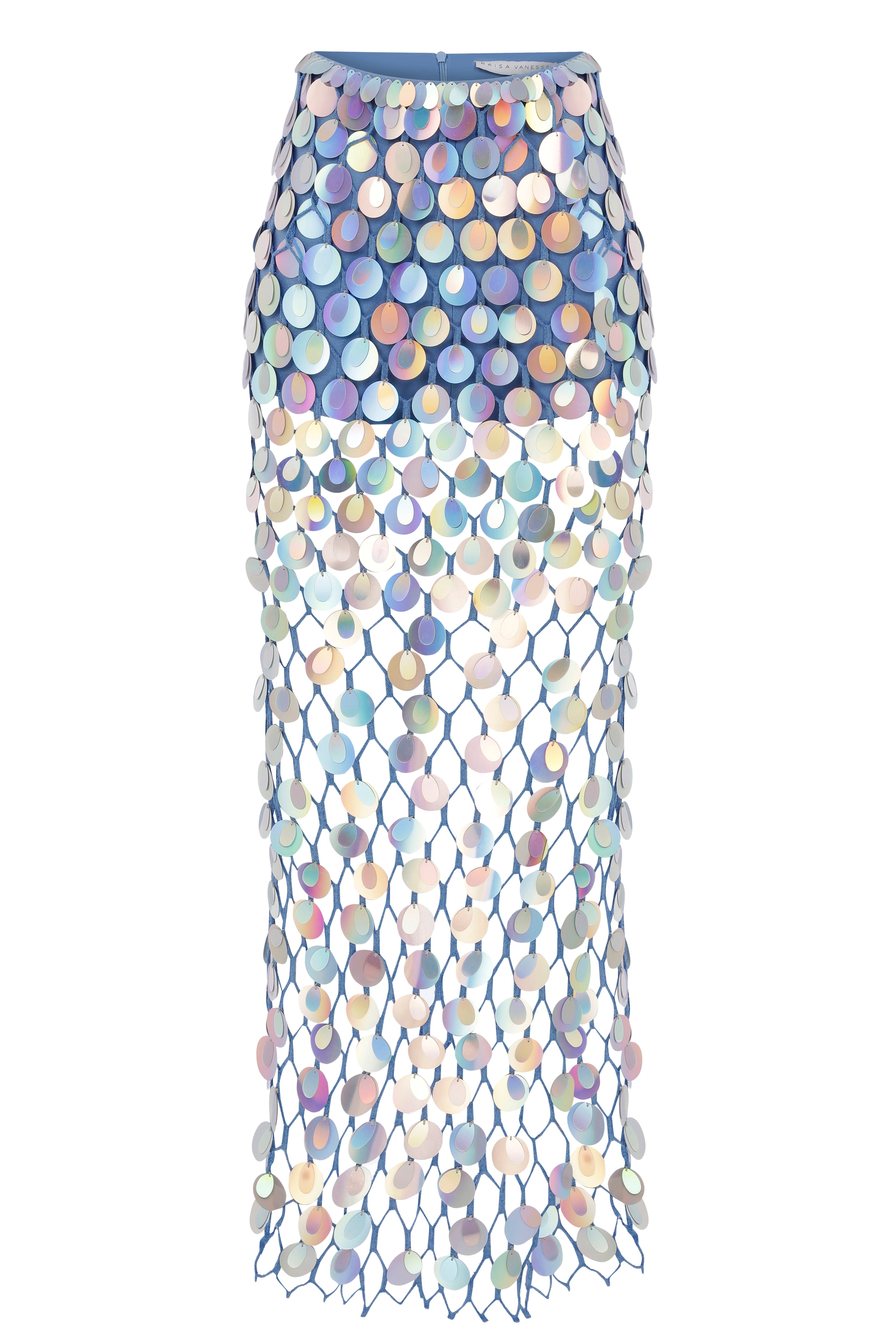 Embroidered Mesh Maxi Skirt – RAISA VANESSA INT