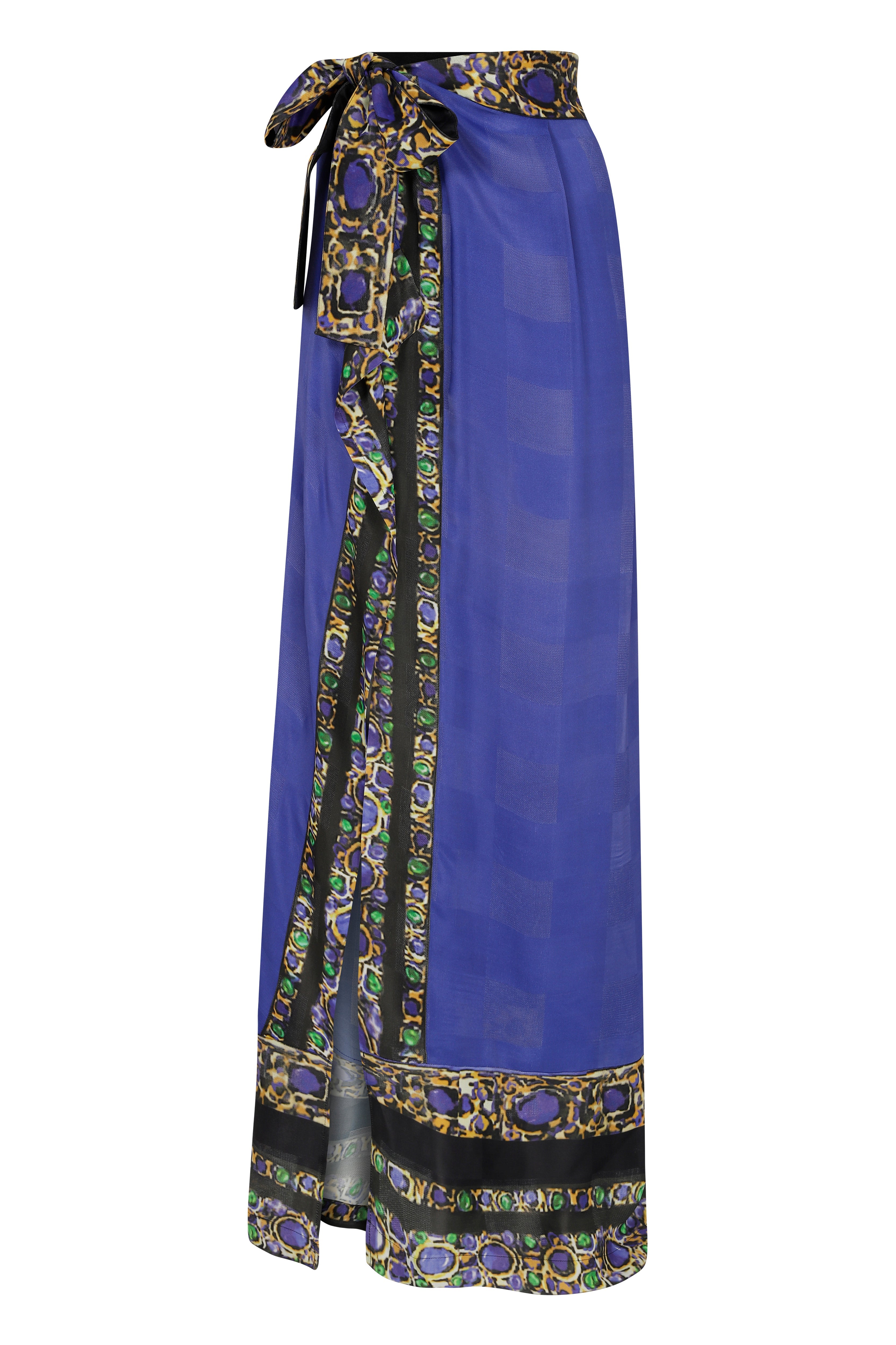 Patterned Satin Sarong – RAISA VANESSA INT